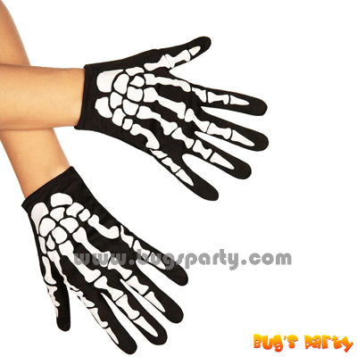 Skeleton glove for halloween, costume party – Bug's Party